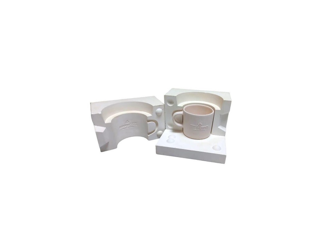 Customizable Coffee Mug Plaster Mold, Ceramic Mold, Mold Making ...