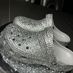 Teddy Bear Bling Classic Crocs - Etsy