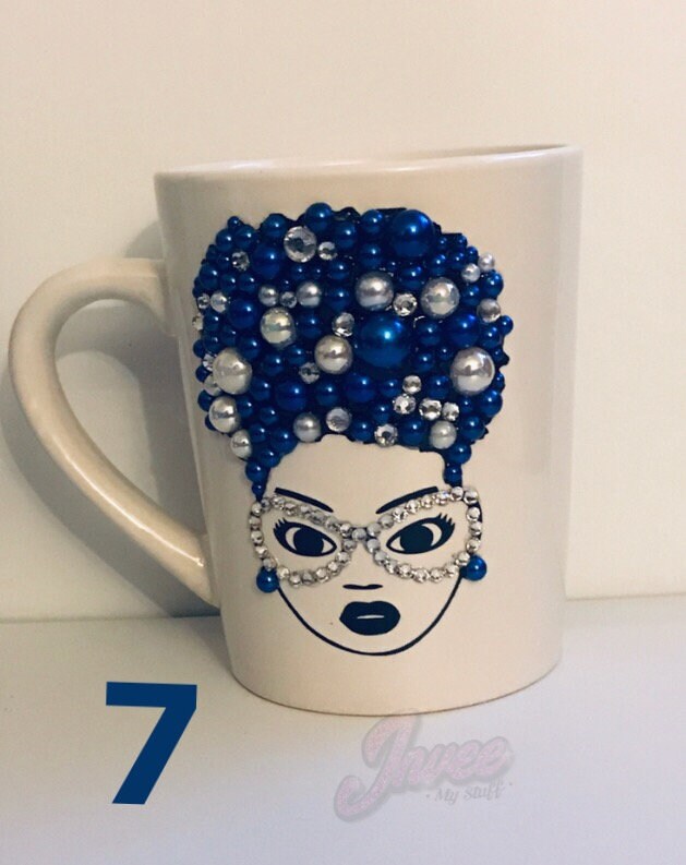Customized Blinged Mug - Etsy