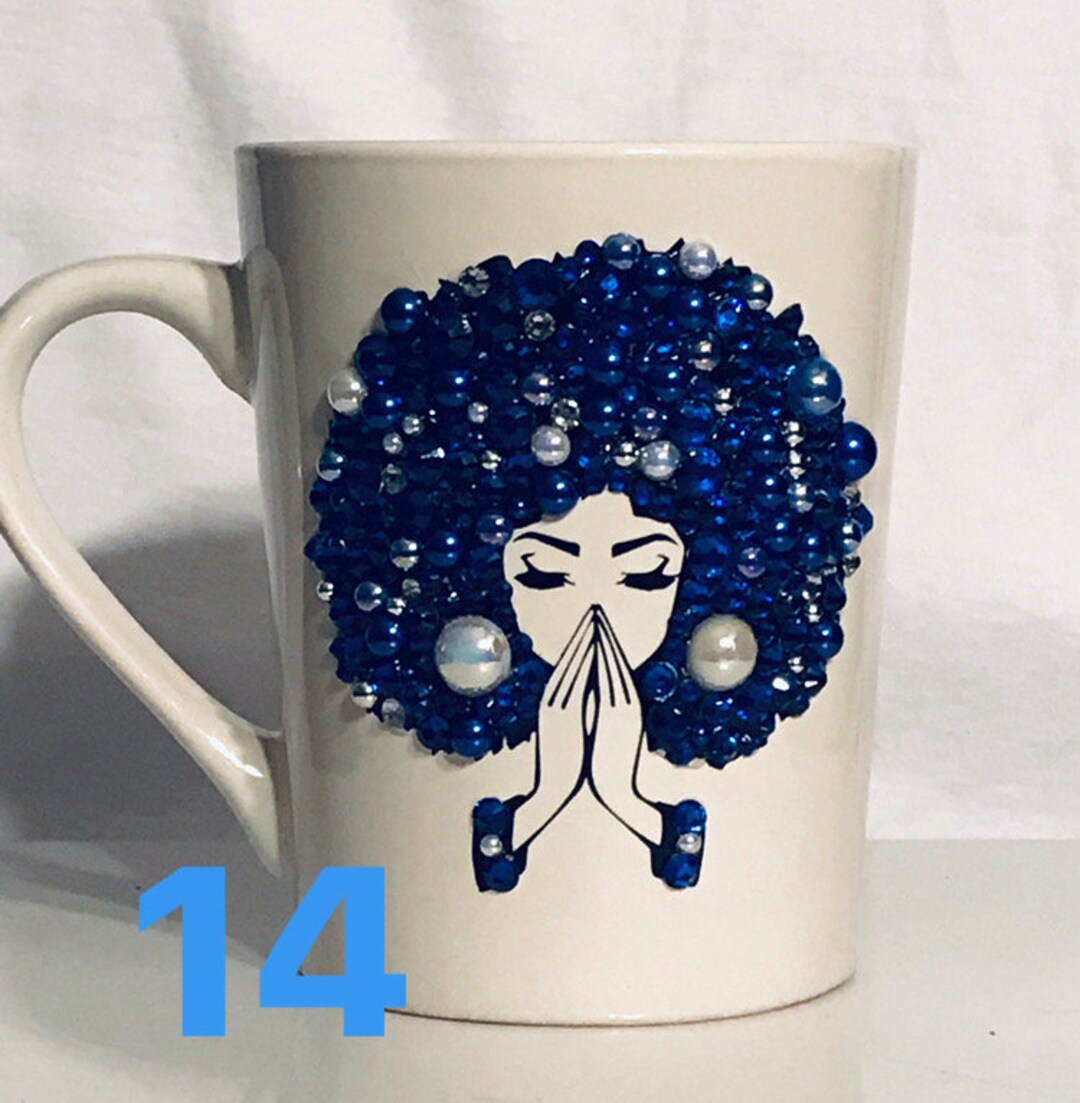 Customized Blinged Mug - Etsy