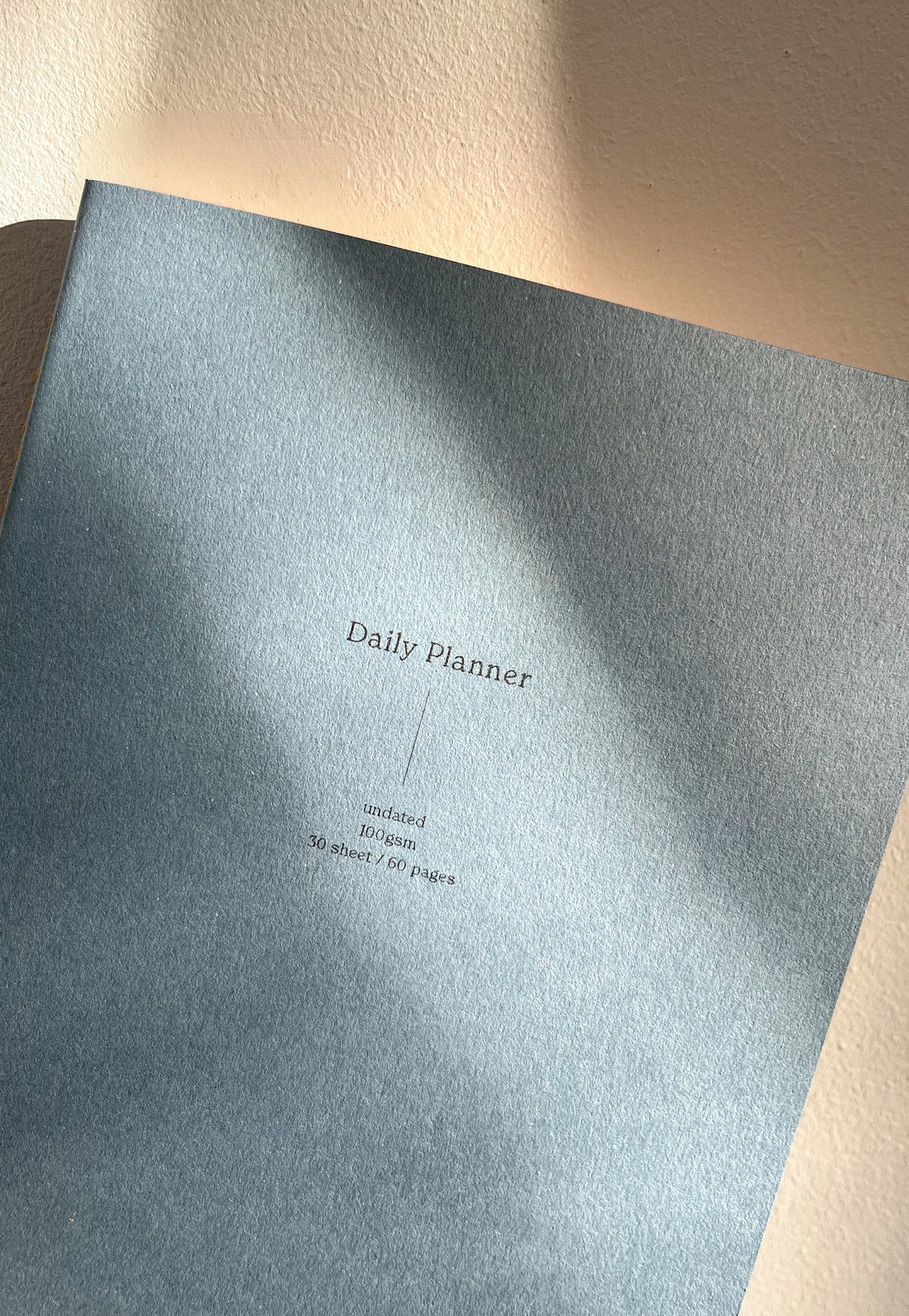 A5 Daily Planner Notebook: Minimalist Design, Vita Series - Etsy