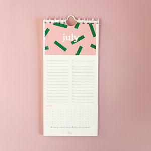 Patterned Perpetual Calendar / Special Day Calendar With Horoscope ...