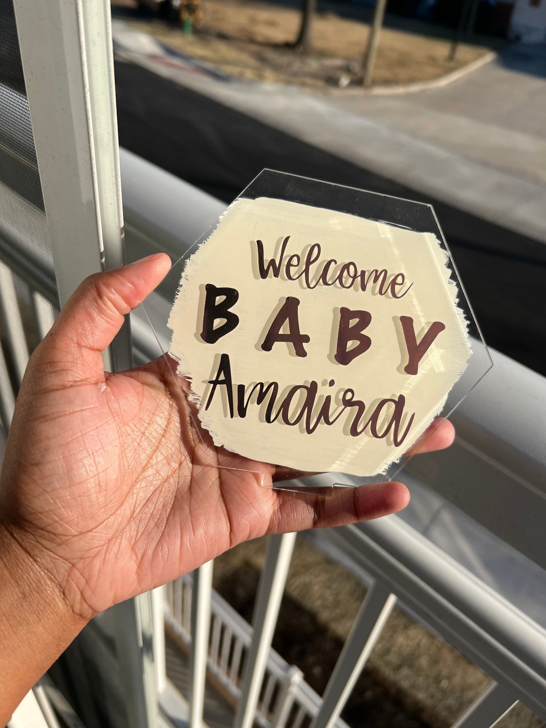 Welcome Table Sign| Acrylic Table Signs| Baby Shower Signs| Custom ...