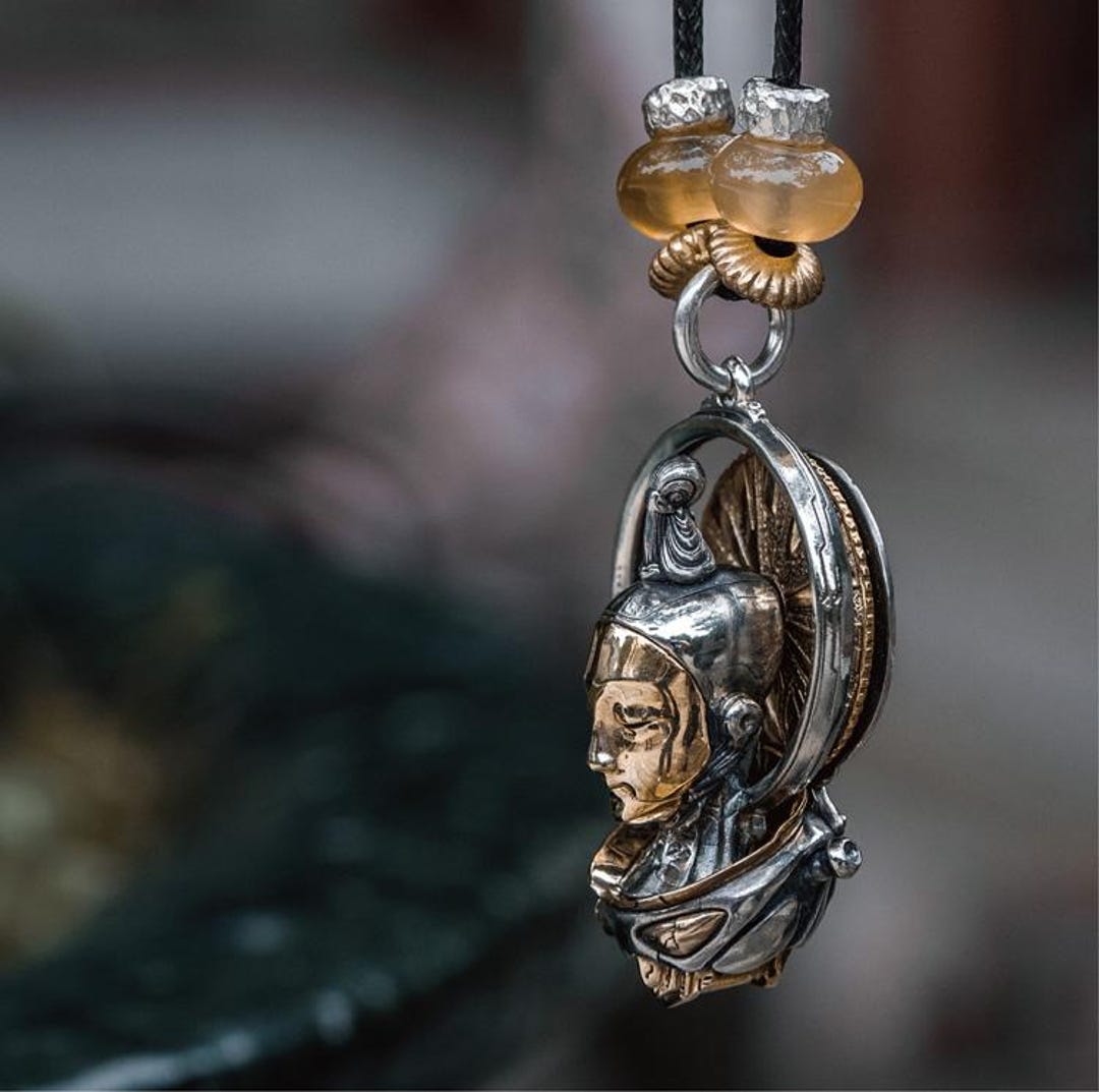Tibetan Buddhism Amulet,buddha of Future, Original Disign Pendant ...