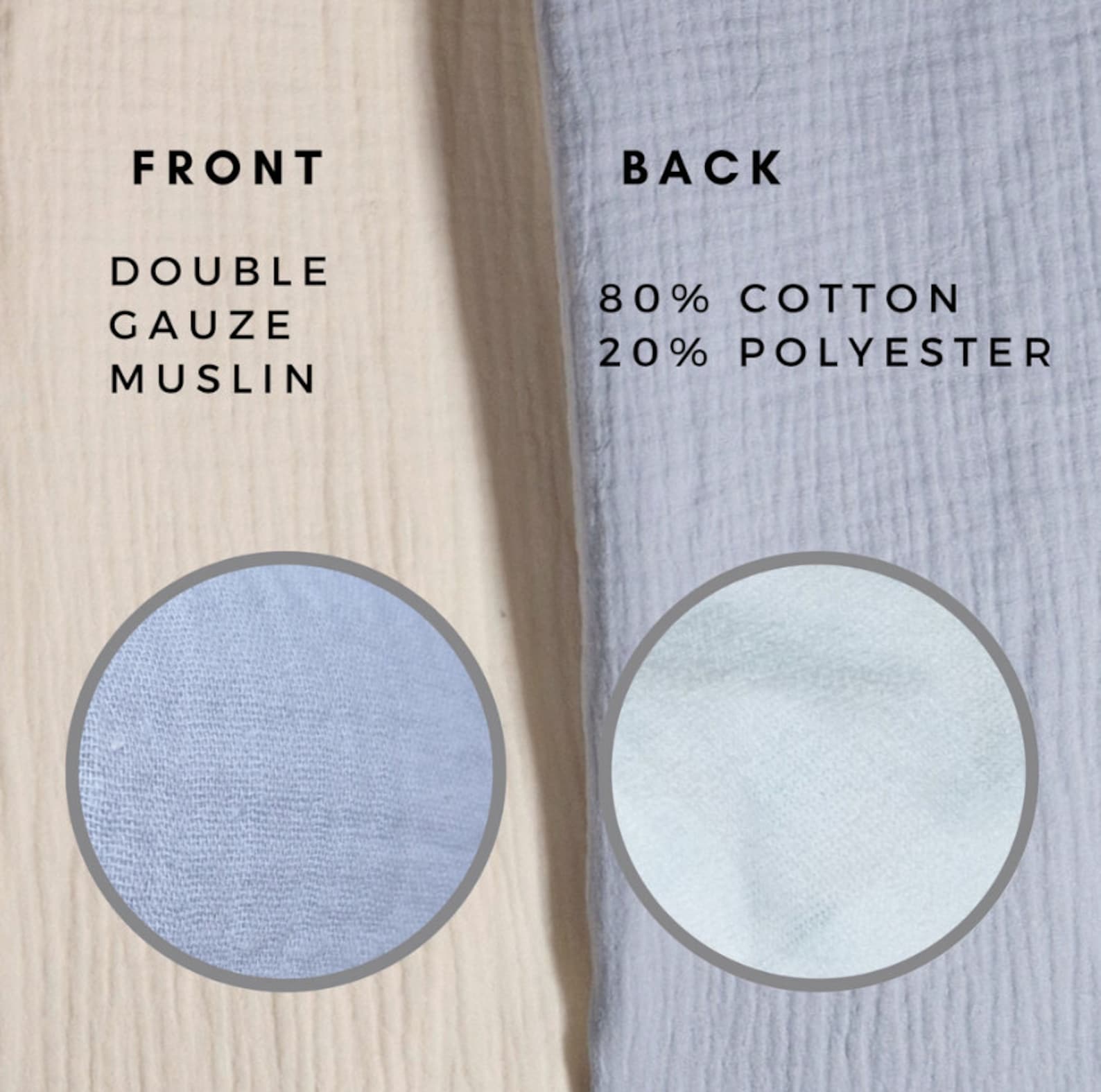 Set of 3 Waterproof Change Pad Double Gauze Muslin Travel Changing Mat ...