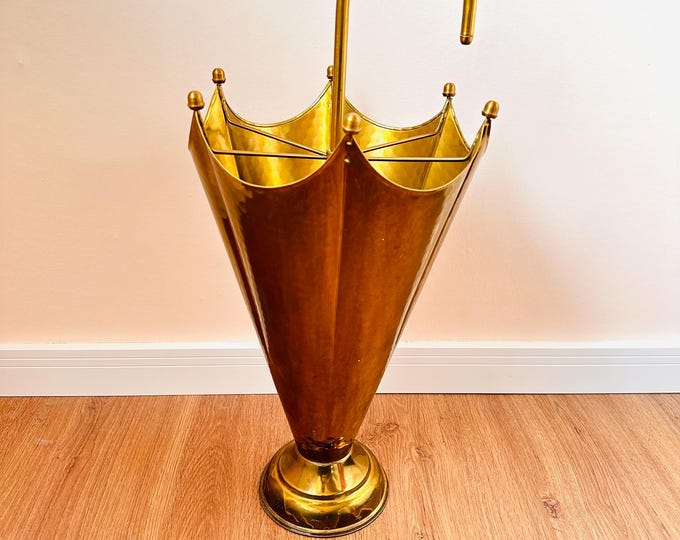 Vintage Umbrella Holder, Vintage Umbrella Stand, Umbrella Holder, Mid ...
