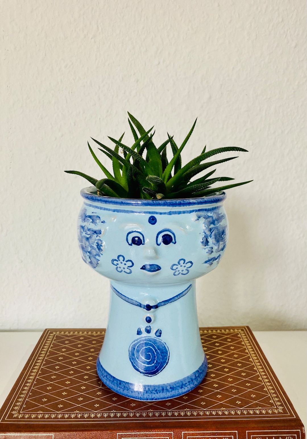 Danish Vintage Planter Bubikopf - Ancher Iversen Denmark | Decorative ...
