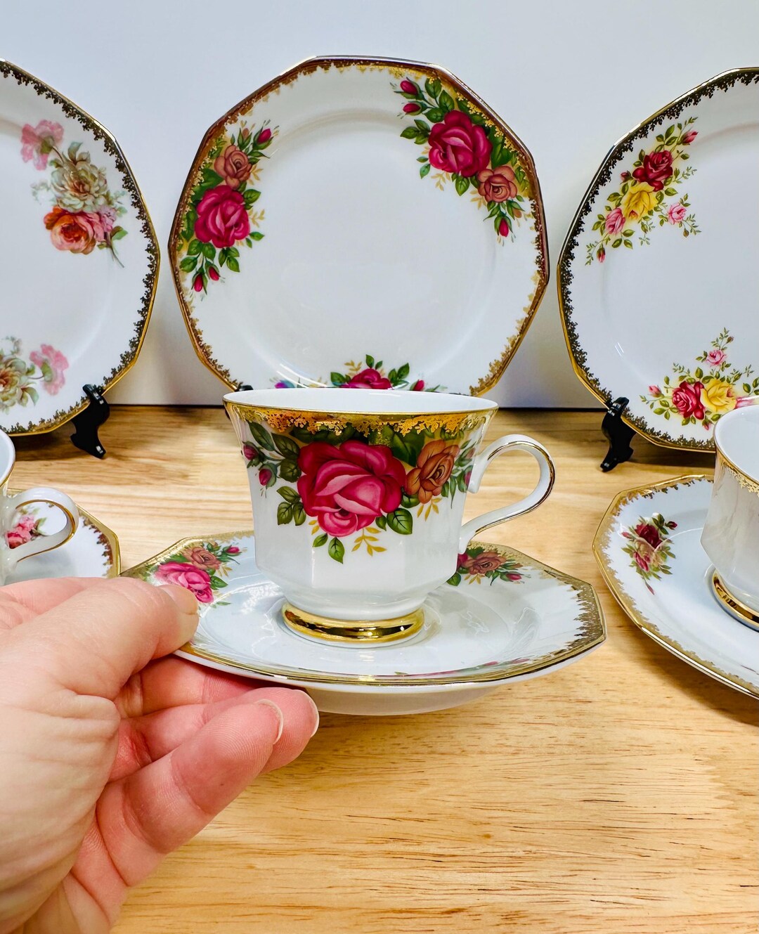 Vintage Coffee Set by Winterling 9 Pieces Classic Tea Set in English ...