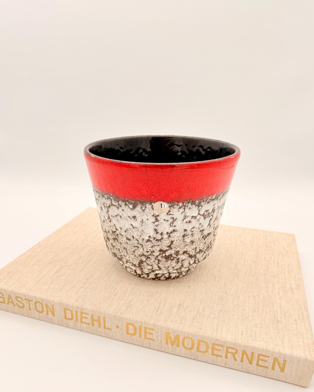 Vintage Fat Lava Planter by Ü-keramik West German Pottery Flower Pot ...