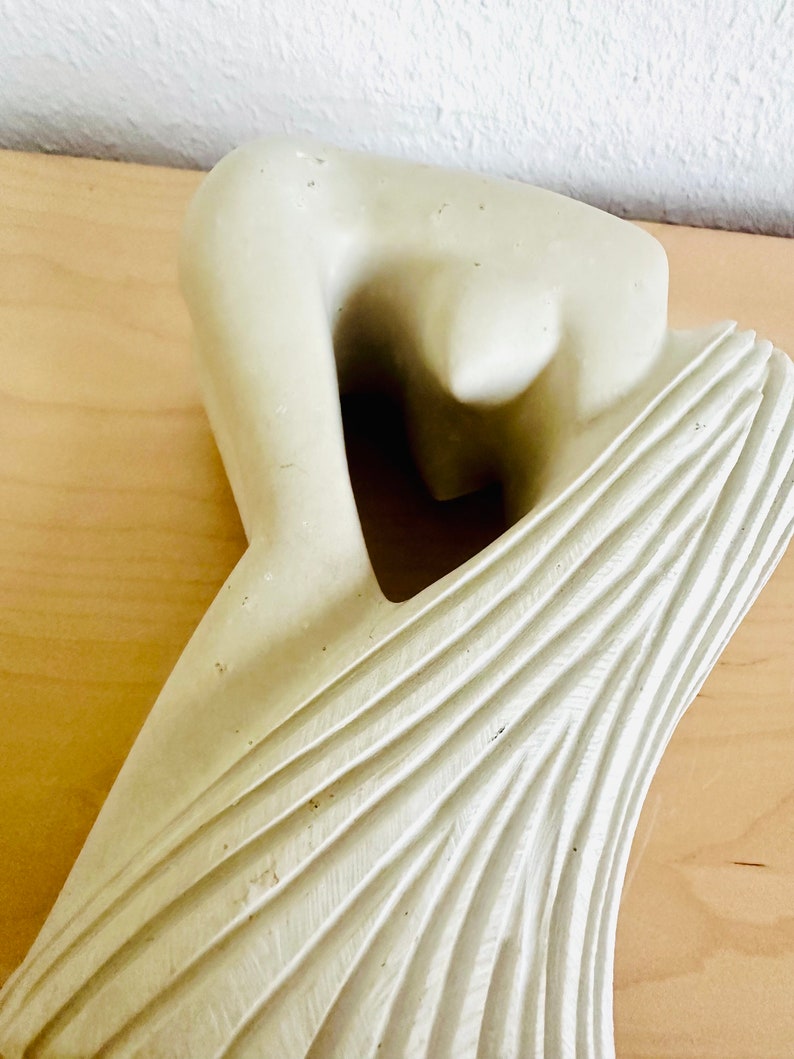 Beautiful Shona Art Made of White Jade Female Figure by Edson Kansadza ...