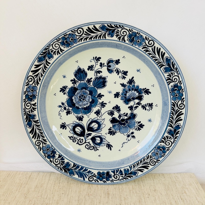 Antique Blue Plates - Etsy