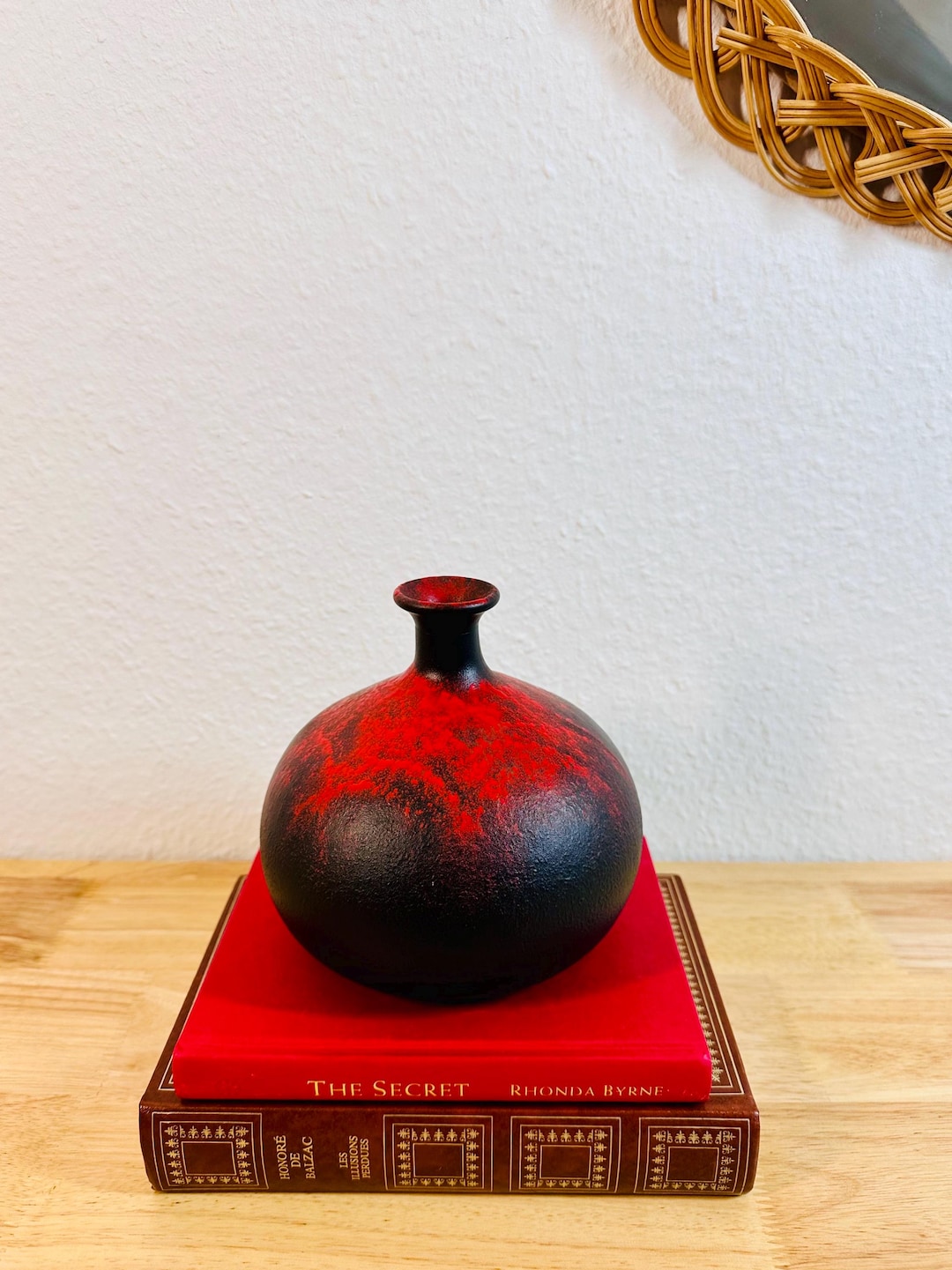 Artful Ceramic-glazed Vase by Veba Glas in Green FAT LAVA Design | West ...