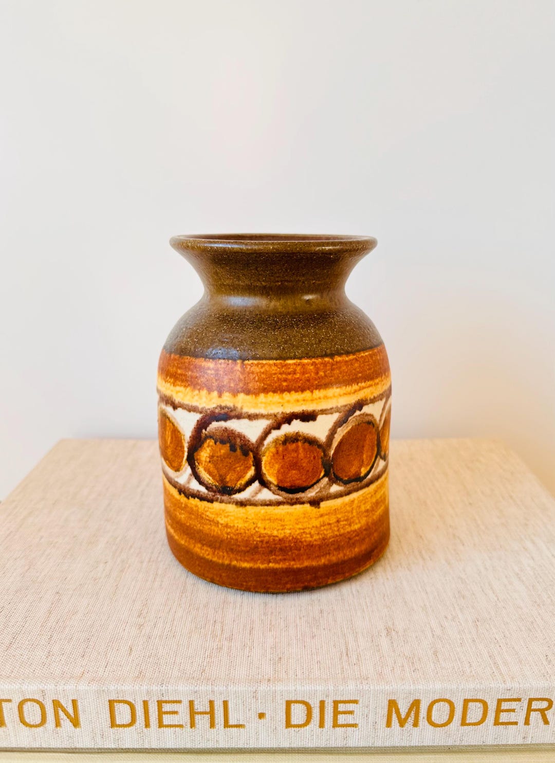 Danish Vintage Studio Pottery Vase by Bente Jessen | B.J. Keramik ...