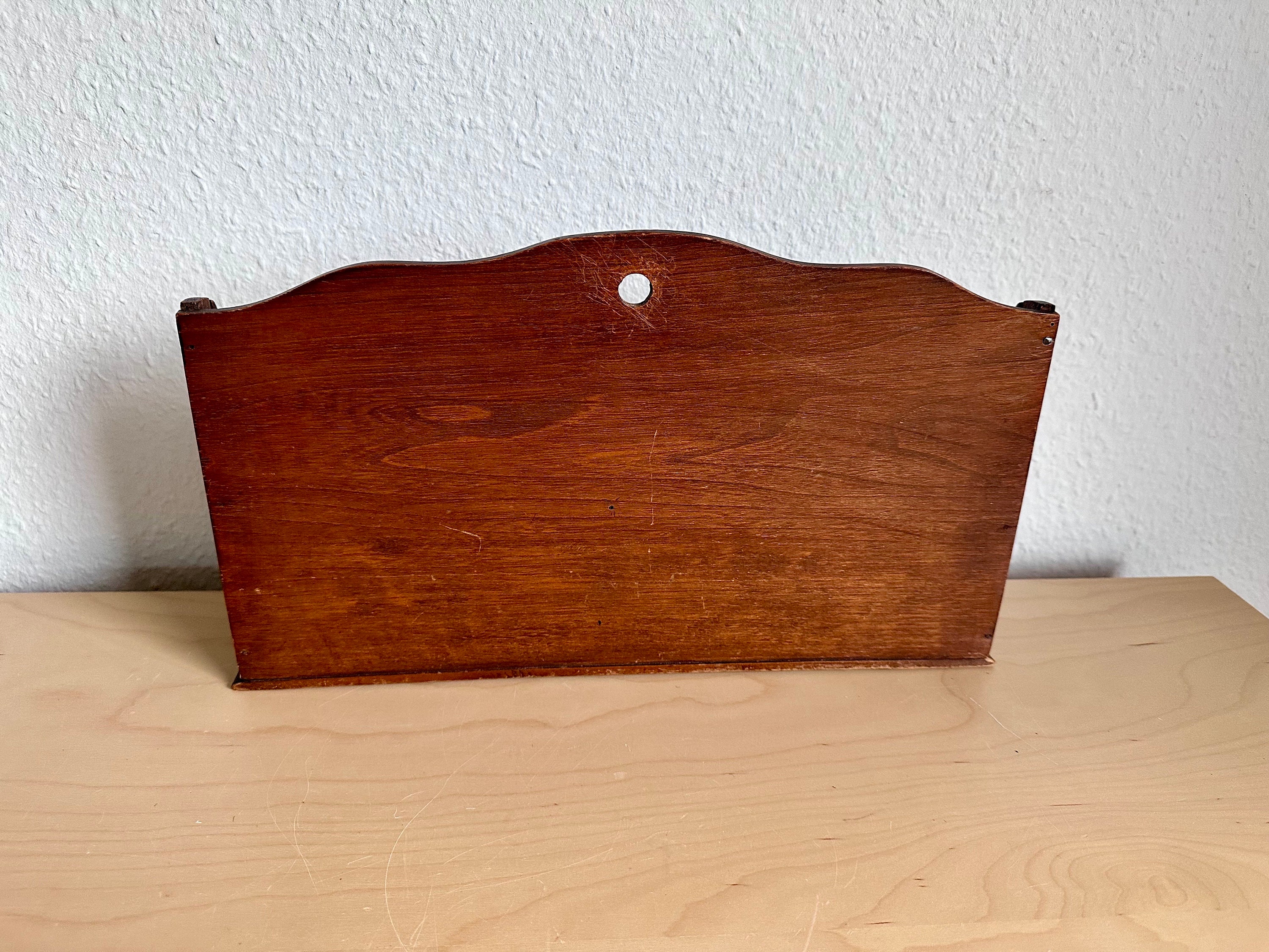 Rustic Vintage Letter Holder / Letter Rack / Desk Organizer Made of ...