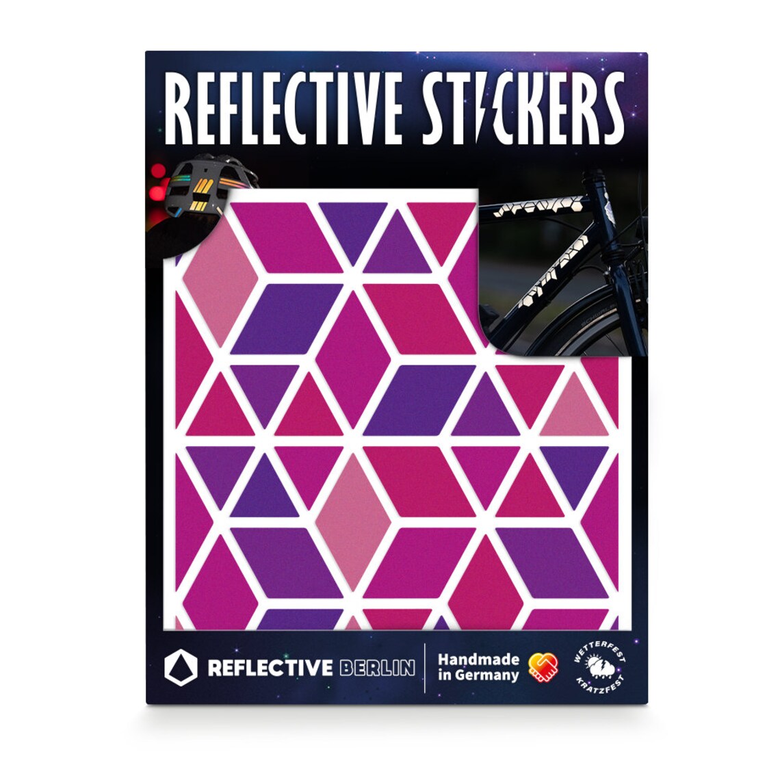 Reflective Stickers - Diamonds - Etsy