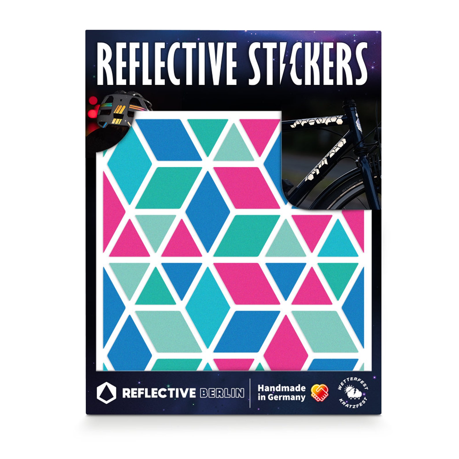Reflective Stickers - Diamonds - Etsy