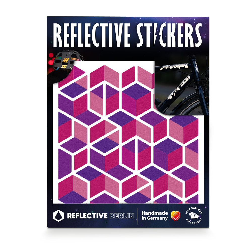 Reflective Stickers - Cubes - Etsy
