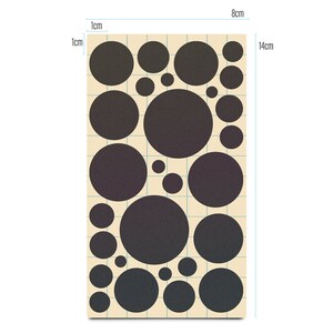 Reflective Fabric Stickers - Bubbles, Circles, Dots - Etsy