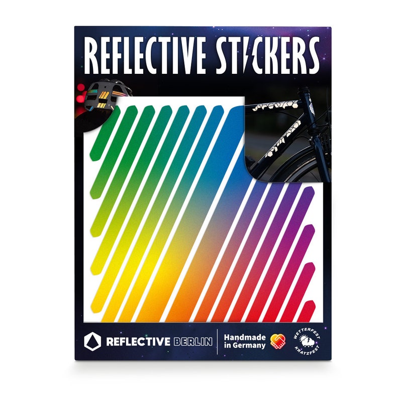 Reflective Stickers - Universal Stripes - Etsy