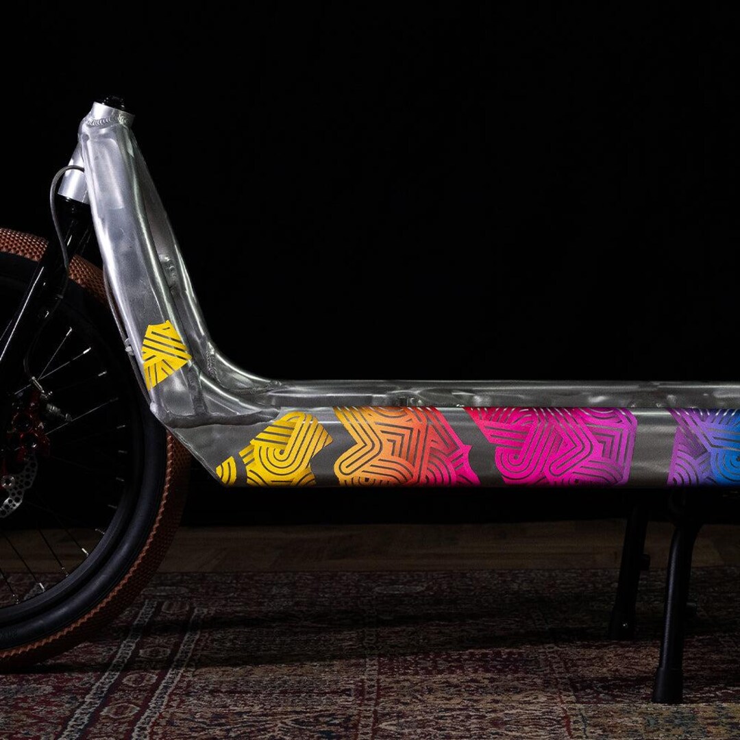 Reflective XL Sticker Kit for Cargo Bikes: Bold, Typo - Etsy