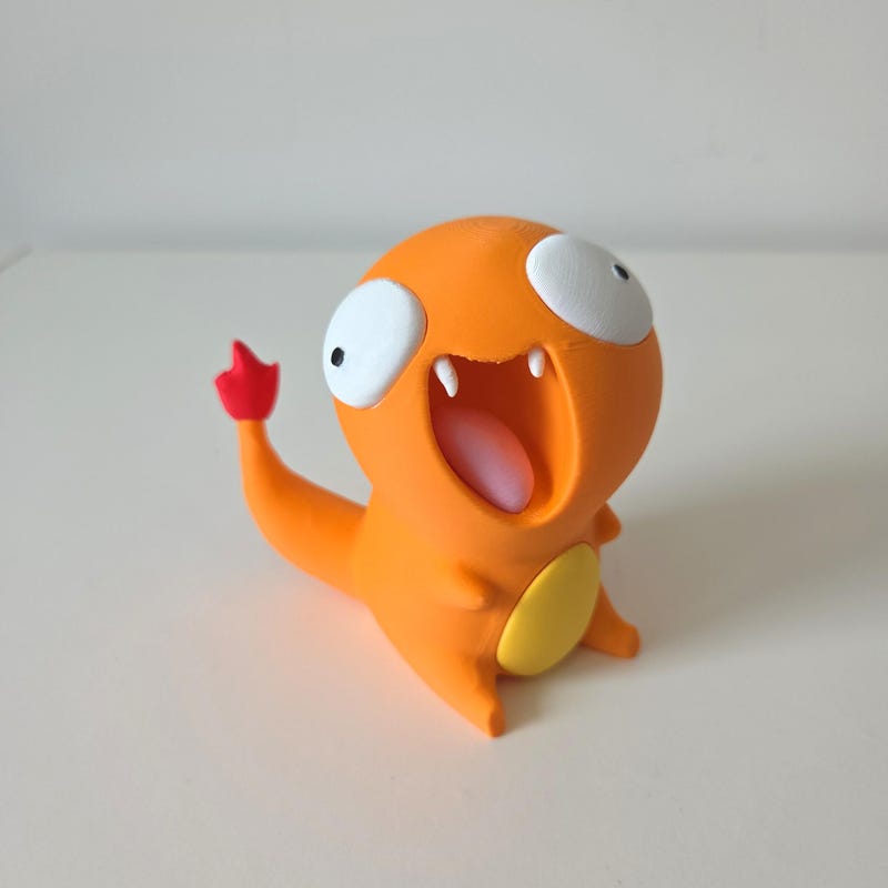 Window Charmander 3d Print - Etsy