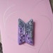 Handmade BTS Logo Seed Beaded Brooch BTS Army Pin in Black and Purple ...
