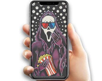 Ghost Face Phone - Etsy