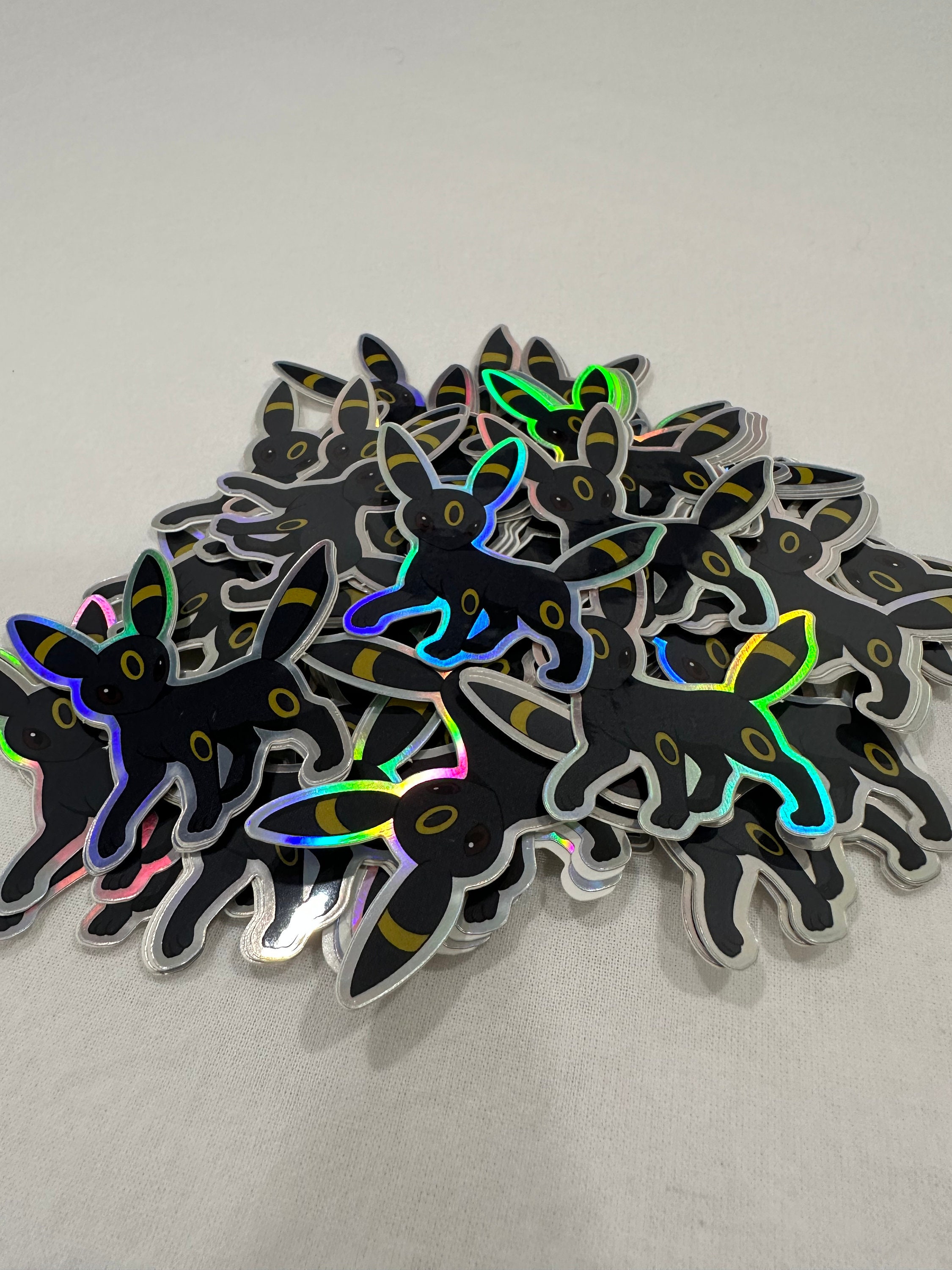 Umbreon Holographic Sticker - Etsy