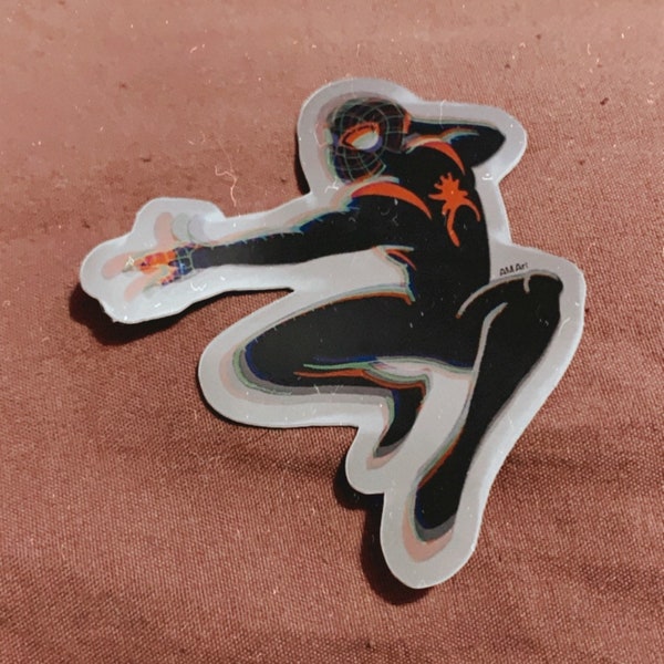 Miles Morales Wall Decal - Etsy