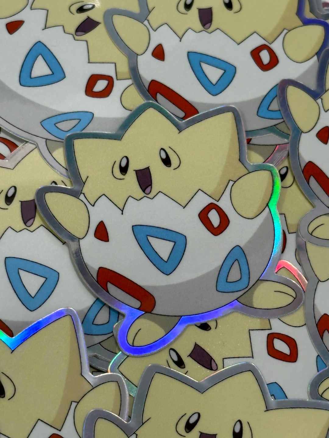 Togepi Holographic Sticker - Etsy