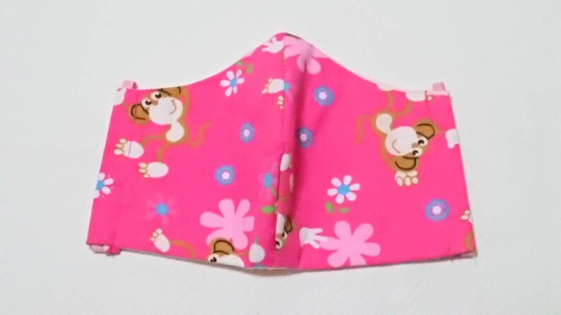 Child/kids 3 Layer Cotton Face Masks, Reusable Face Coverings, Masks ...