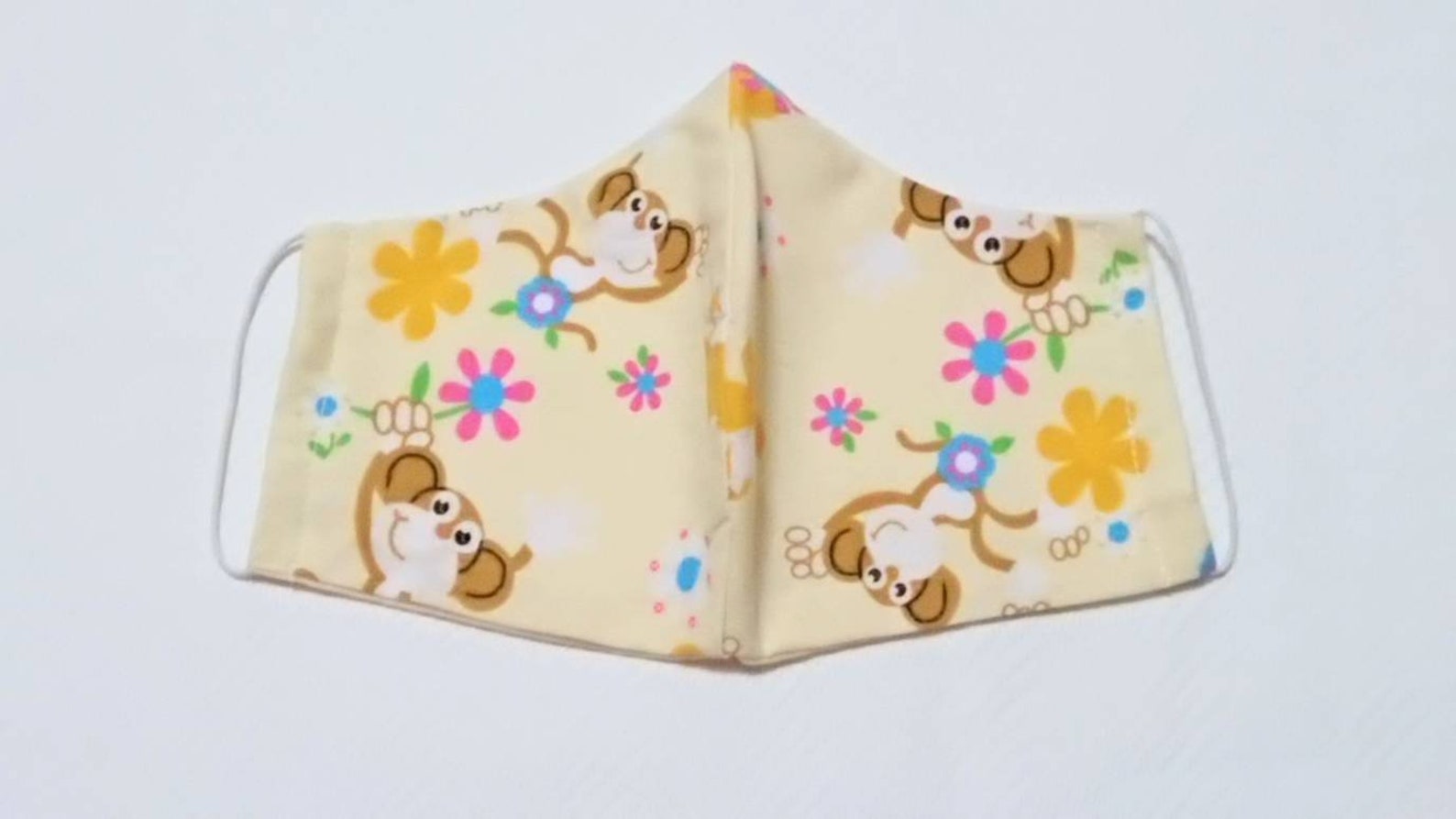 Child/kids 3 Layer Cotton Face Masks, Reusable Face Coverings, Masks ...