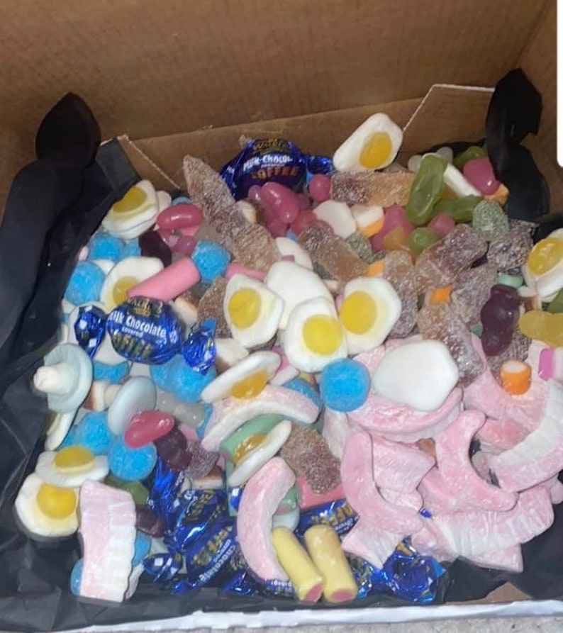 Double 1.2kg Boxes Mixed Sweets - Etsy
