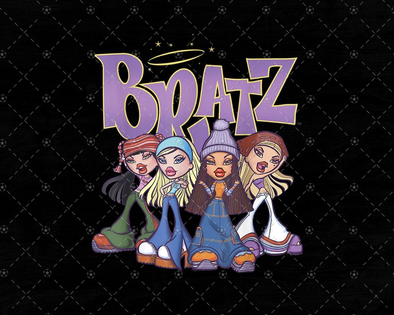 Bratz Png Bratz Original Four Group Png Cute Doll Girl | Etsy