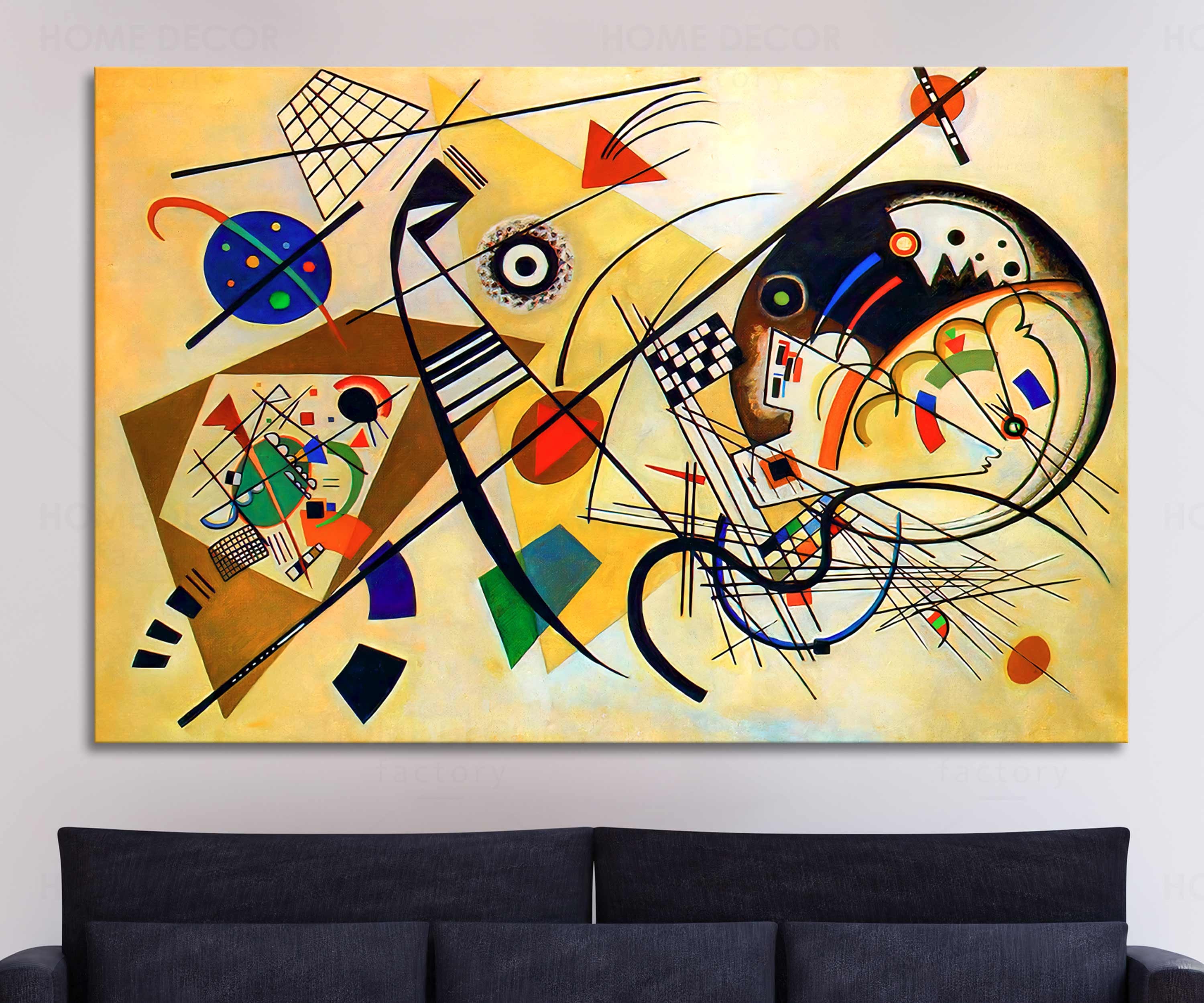 Kandinsky Paintings Blue