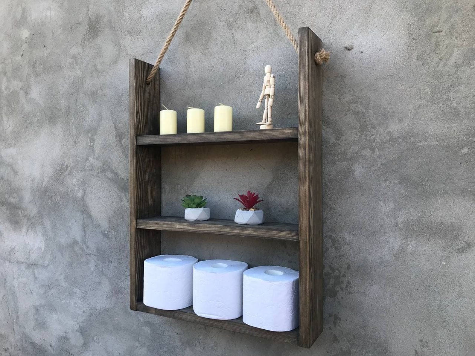 Dark Shelving Rustic Aged Boards Bathroom Shelf Wood Shelf - Etsy