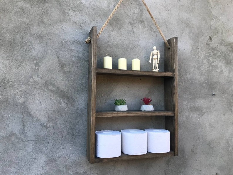 Dark Shelving Rustic Aged Boards Bathroom Shelf Wood Shelf - Etsy