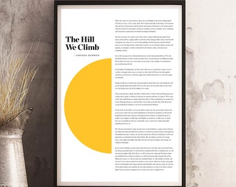 The Hill We Climb | Etsy