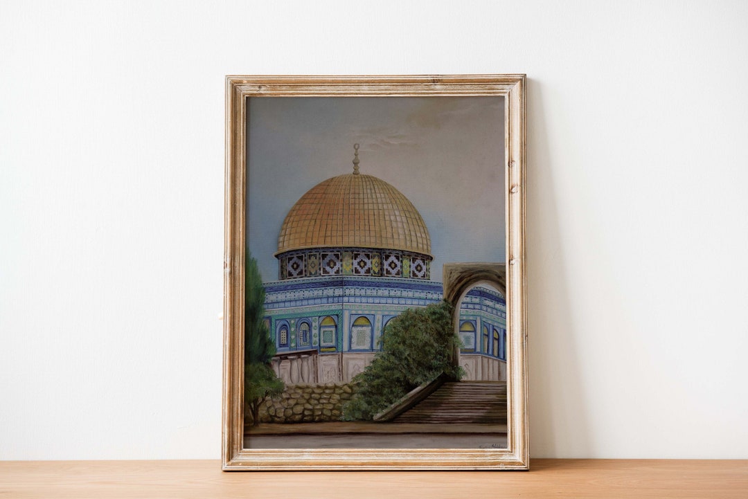 Islamic Wall Art / Masjid Al-aqsa Print / Islamic Gifts PRINTABLE ...