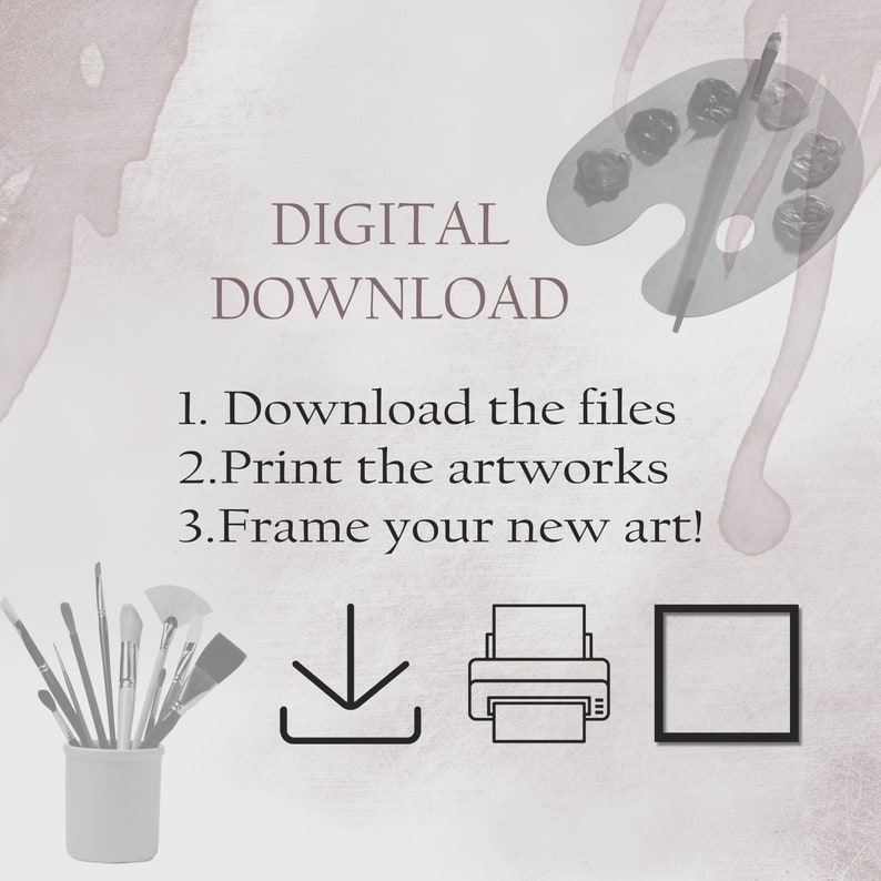 Islamic Wall Art Set Arabic Calligraphy Allah Muhammad Name / Islamic ...