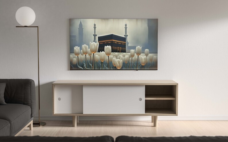 Samsung Frame TV Art Kaaba, Islamic Art the Frame Tv, Mekka Masjid Al ...