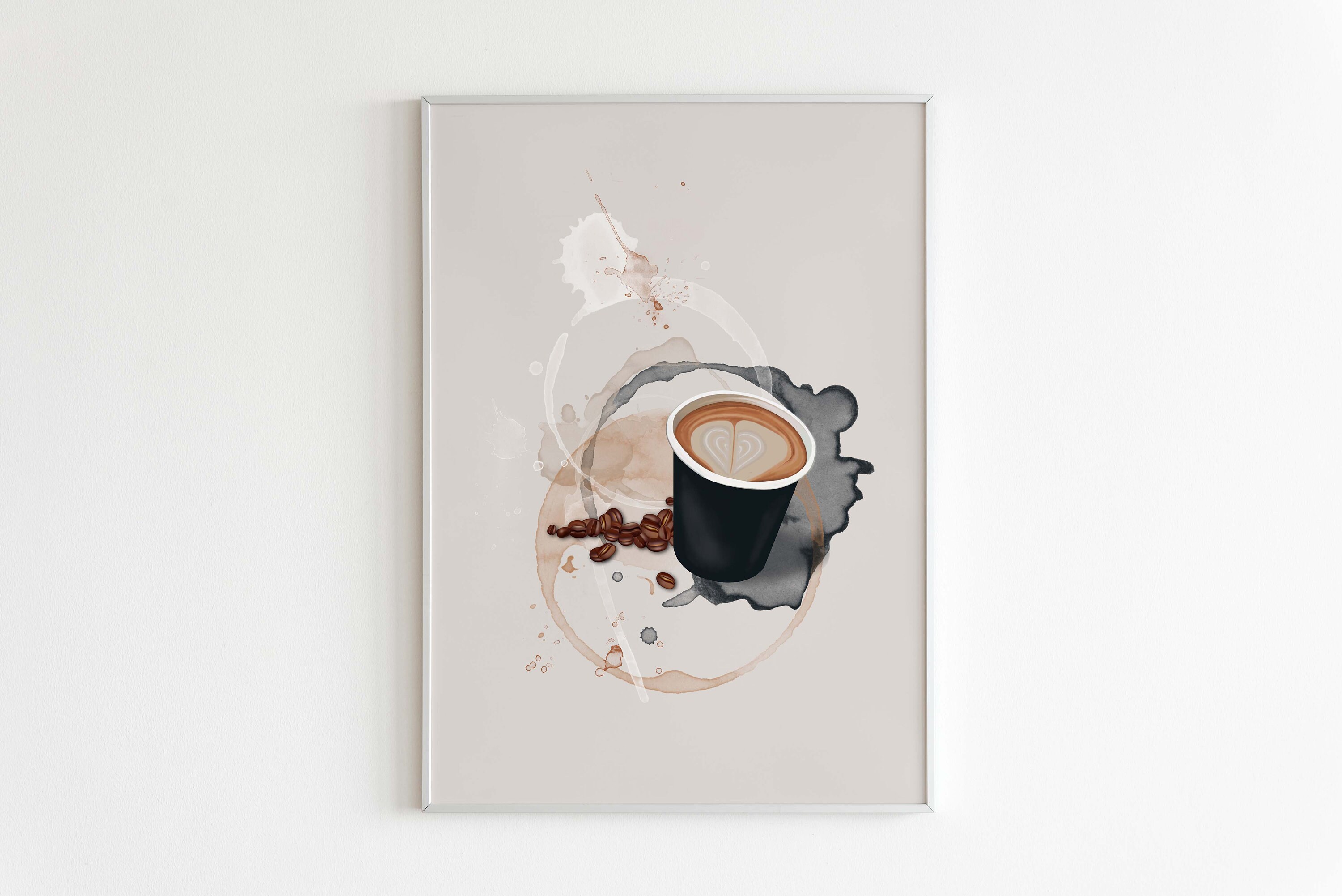 Coffee Bar Art Set of 3 / but First Coffee Printable Art Kitchen ...