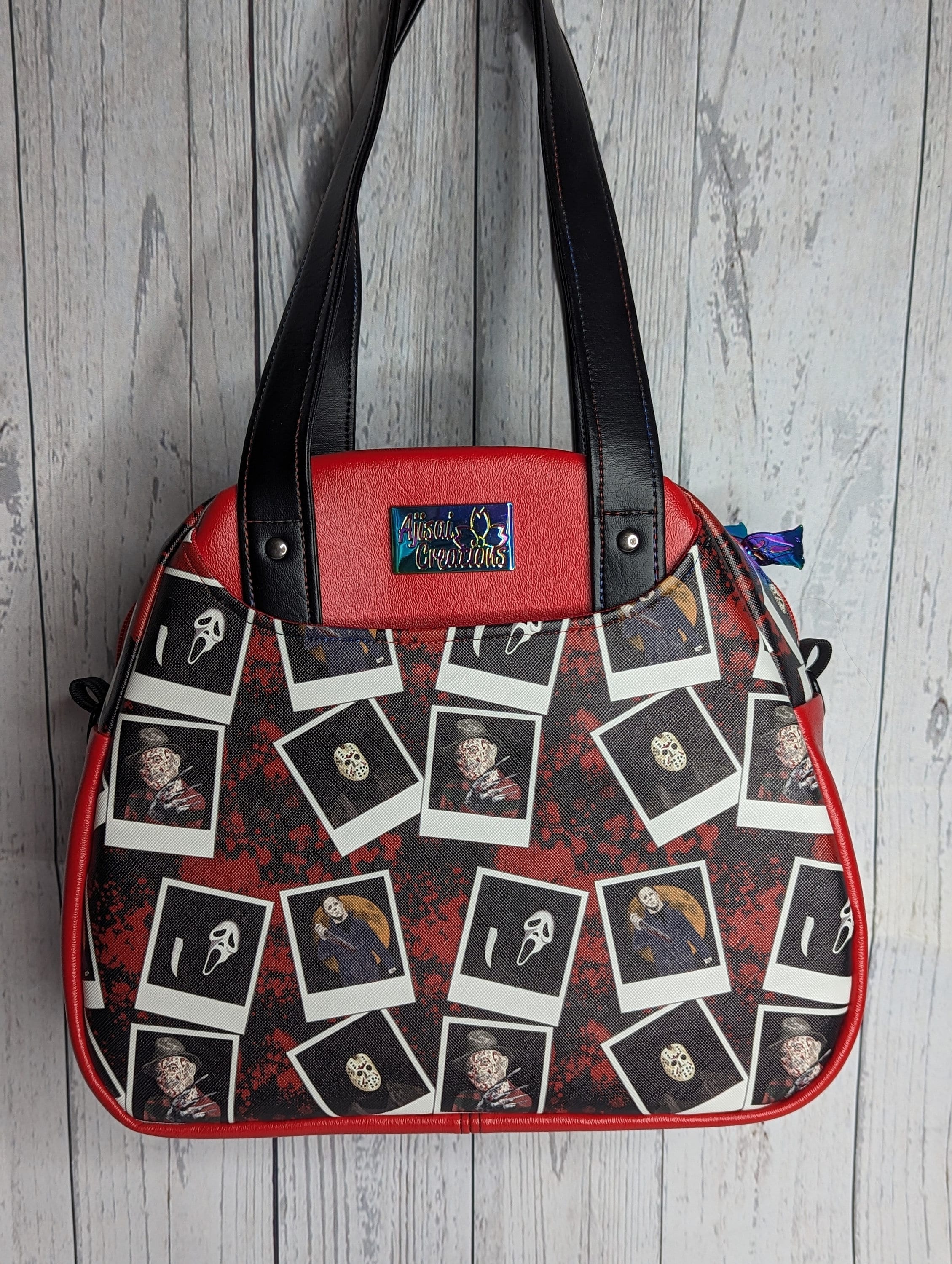 Horror Killers Polaroid Bowler Bag With Shoulder Straps - Etsy