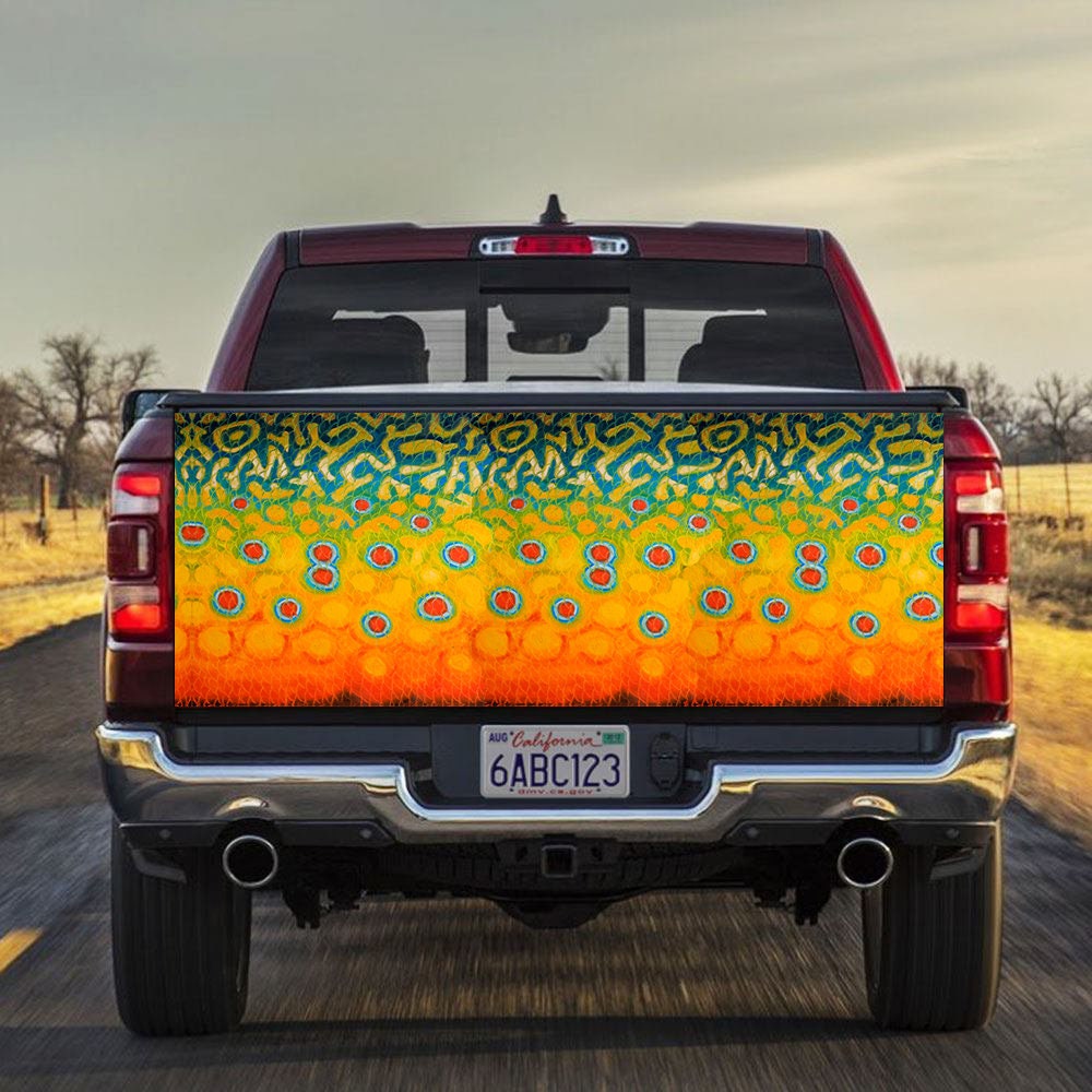 Brook Trout Decal Truck Tailgate Wrap Brookie Trout Sticker | Etsy