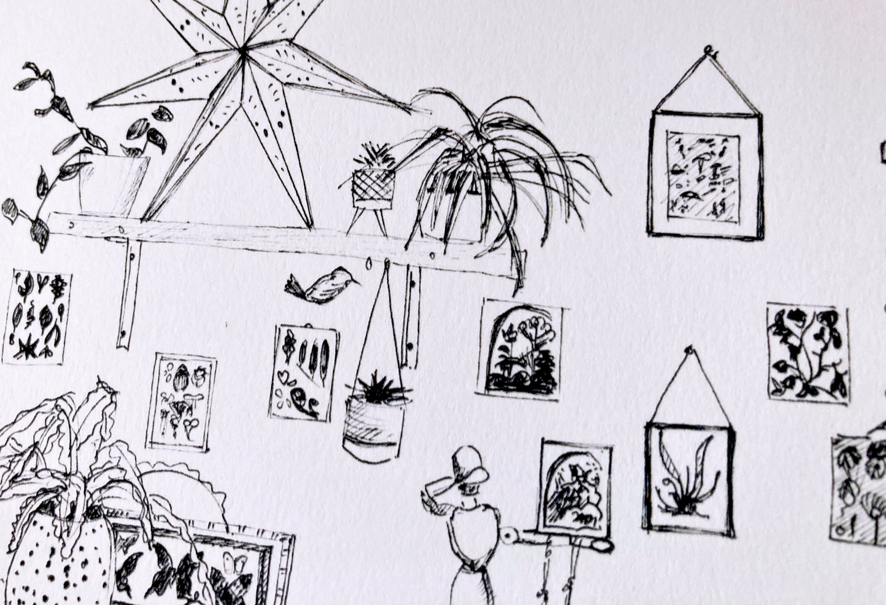 Bespoke Keepsake Line Drawing 10x8'' - Etsy UK