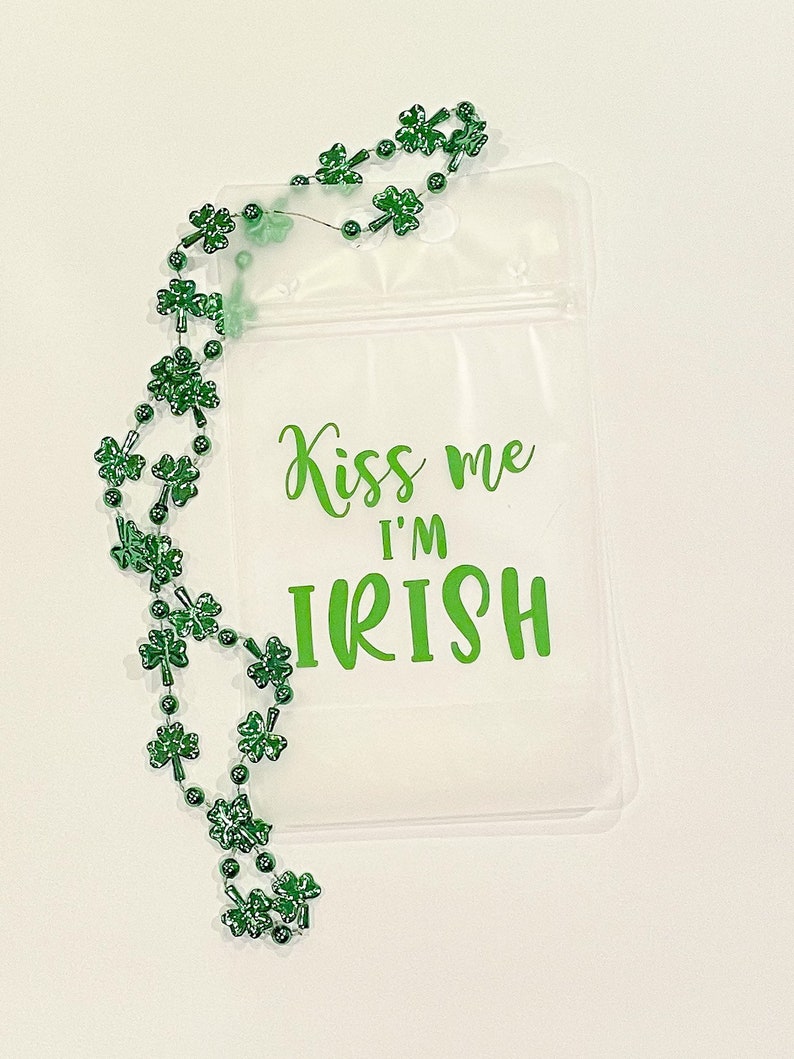 St Patricks Day Party, St Patricks Day Drink Pouch, St Patricks Day ...