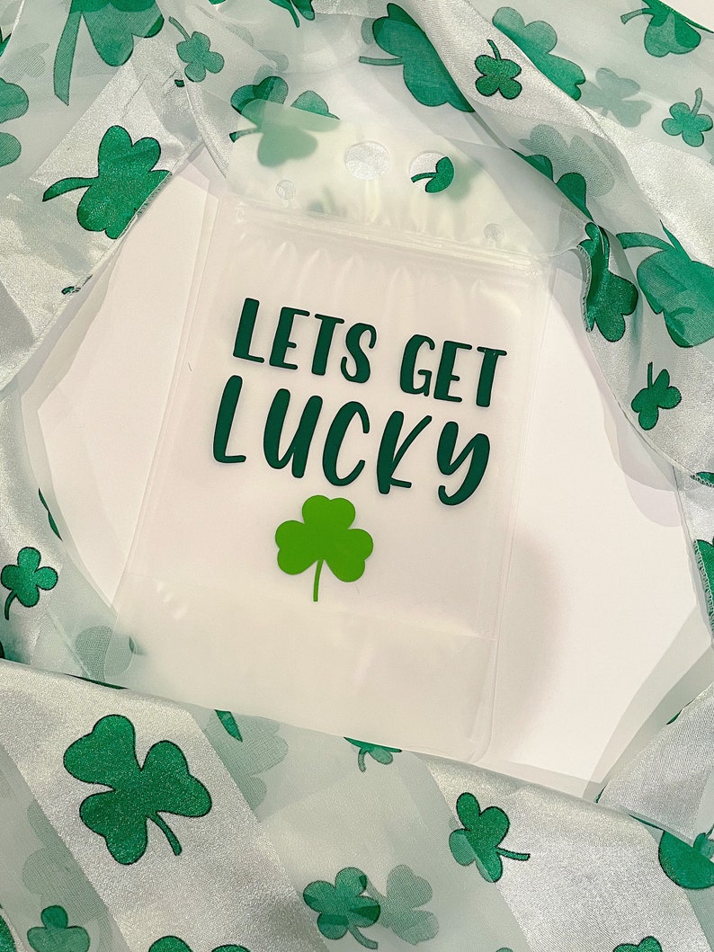 St Patricks Day Party, St Patricks Day Drink Pouch, St Patricks Day ...