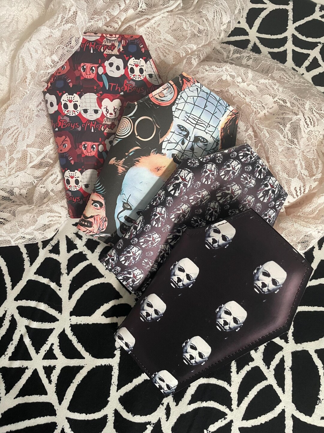 Small Horror Coffin Wallet - Etsy