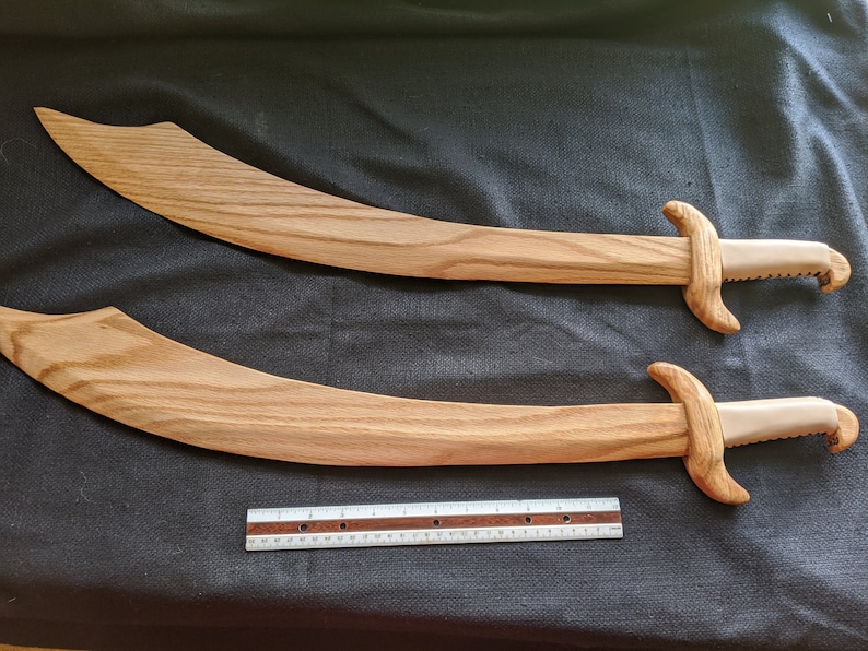 Wooden Scimitar | Etsy