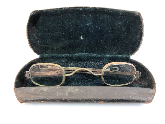 Antique Civil War Era Brass Spectacles Lunettes Eye Glasses | Etsy